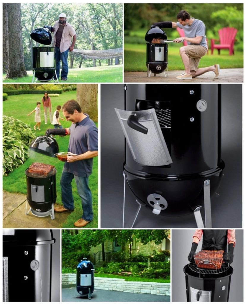 Introducing The Weber Smokey Mountain Cooker Smoker - The Virtual Weber ...